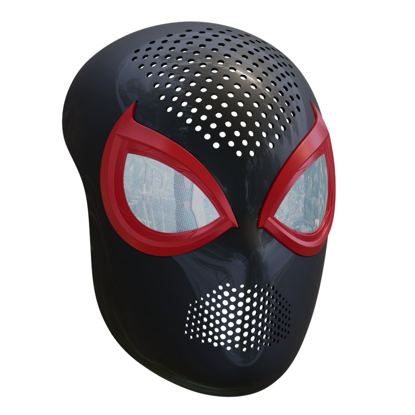 PS5 Miles Morales Faceshell – Mars Studios