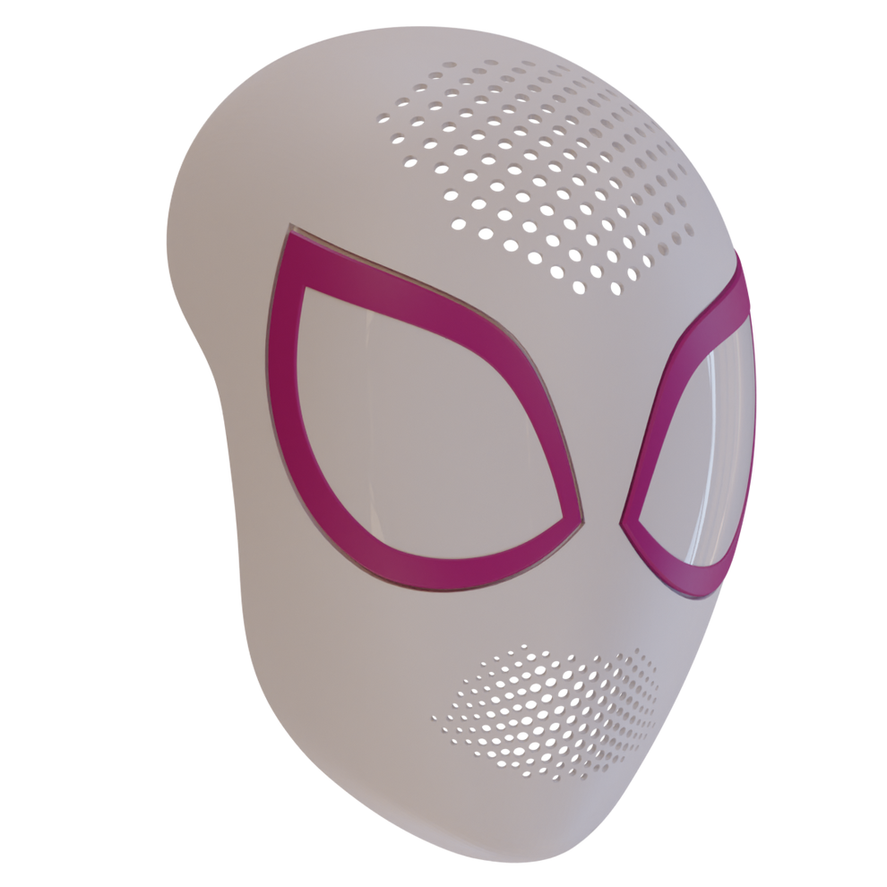 Across the Spider-Verse Ghost-Spider (Spider-Gwen) Faceshell – Mars Studios